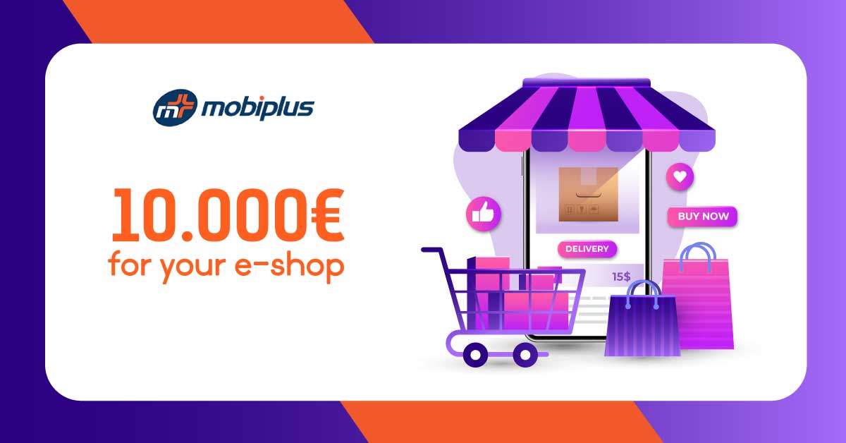 10.000 euro for your e-shop from recommendations - Mobiplus