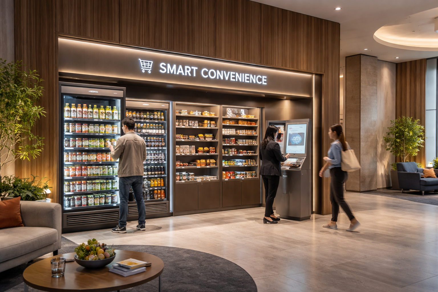 Smart Lobby Convenience Stores ! - Mobiplus